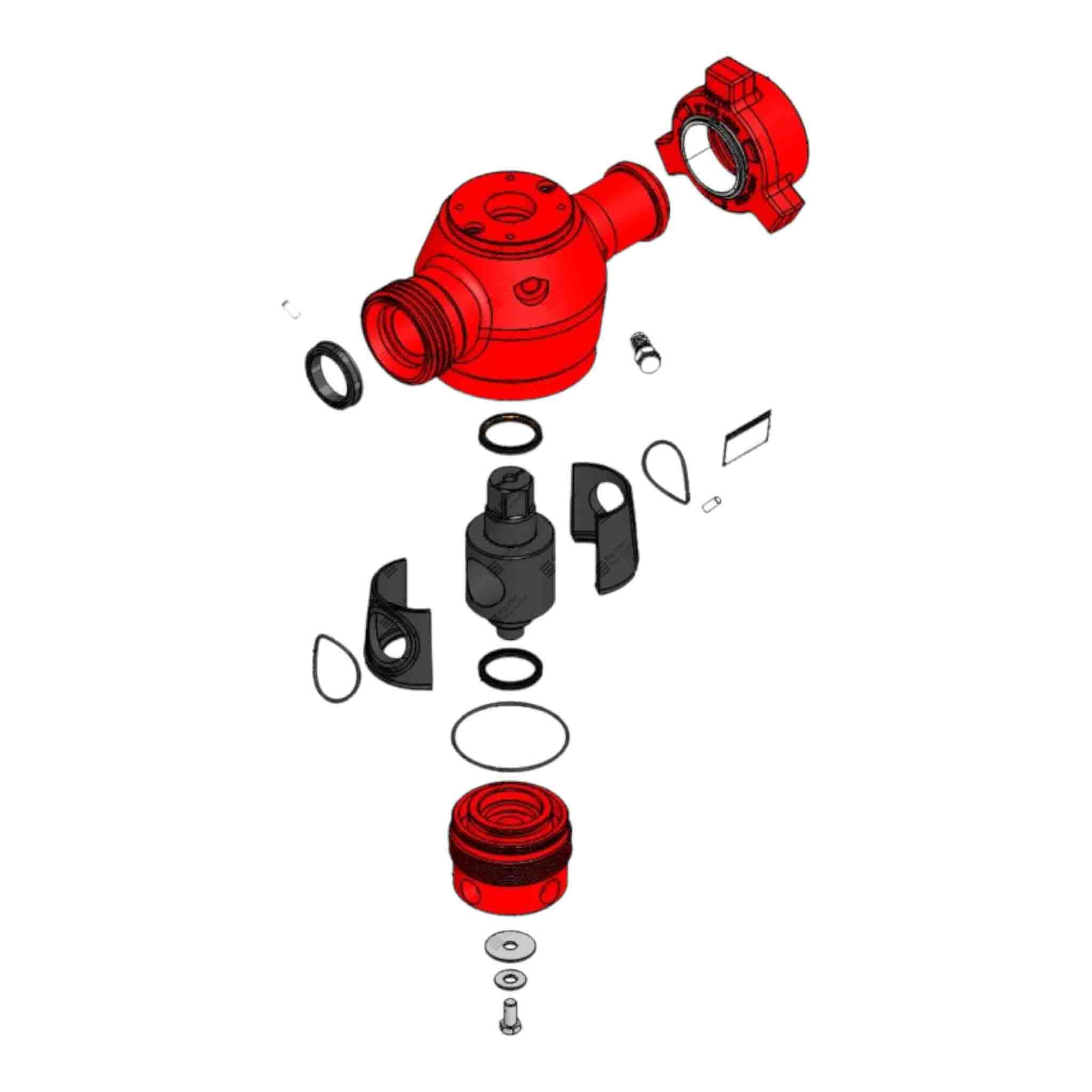 Plug Valve 2" Fig 1502 MxF Low Torque DET Integral 15,000 Psi Standard ...