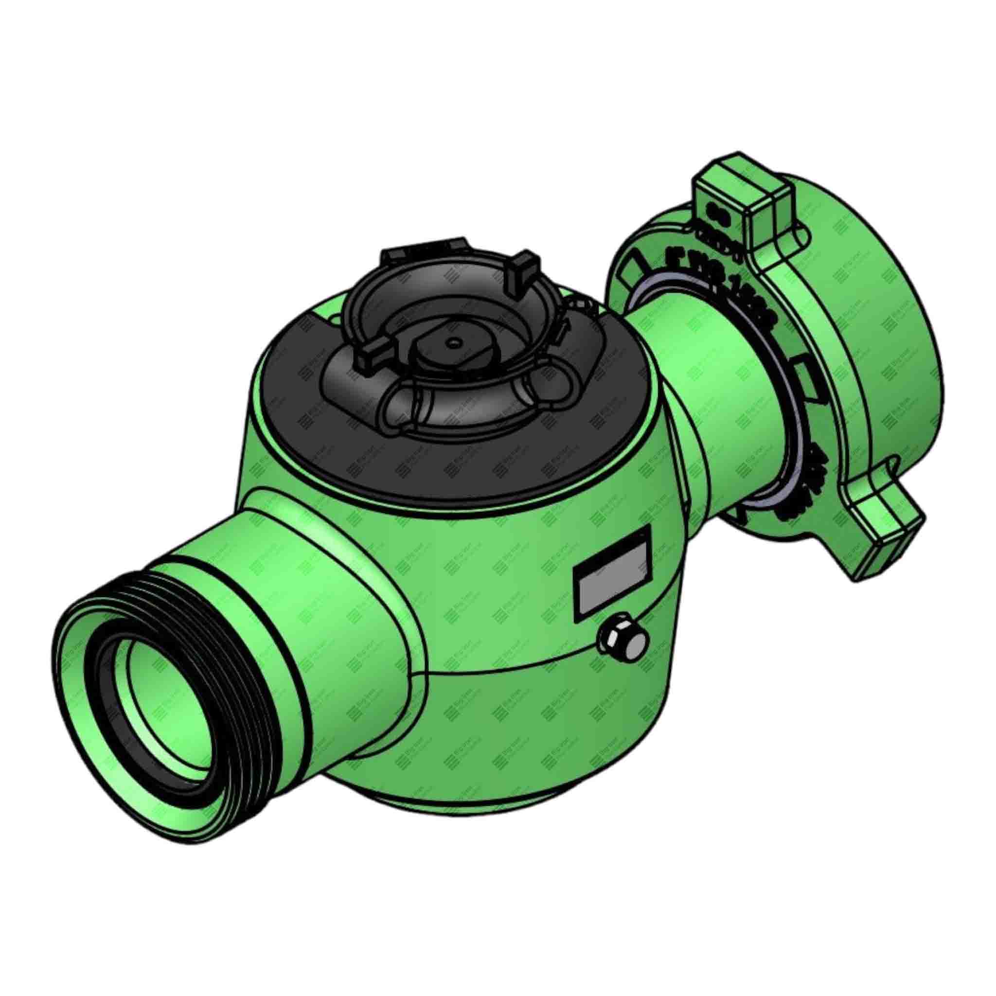 Plug Valve 4" Fig 1502 MxF DET Integral 10,000 Psi Sour Service – Big ...